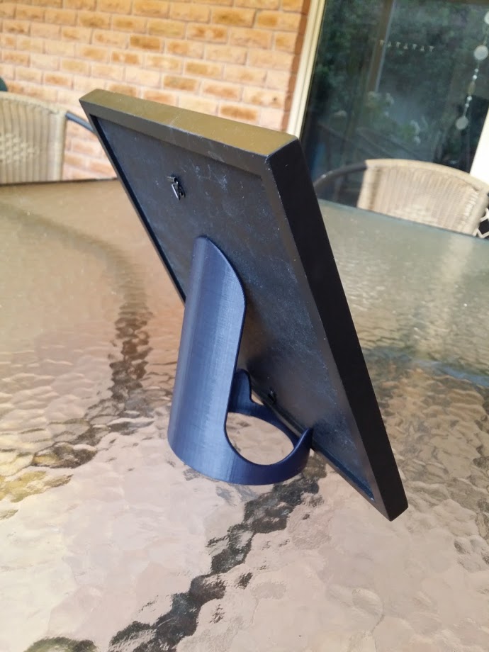 Photo frame stand 3d model for 3d printers free