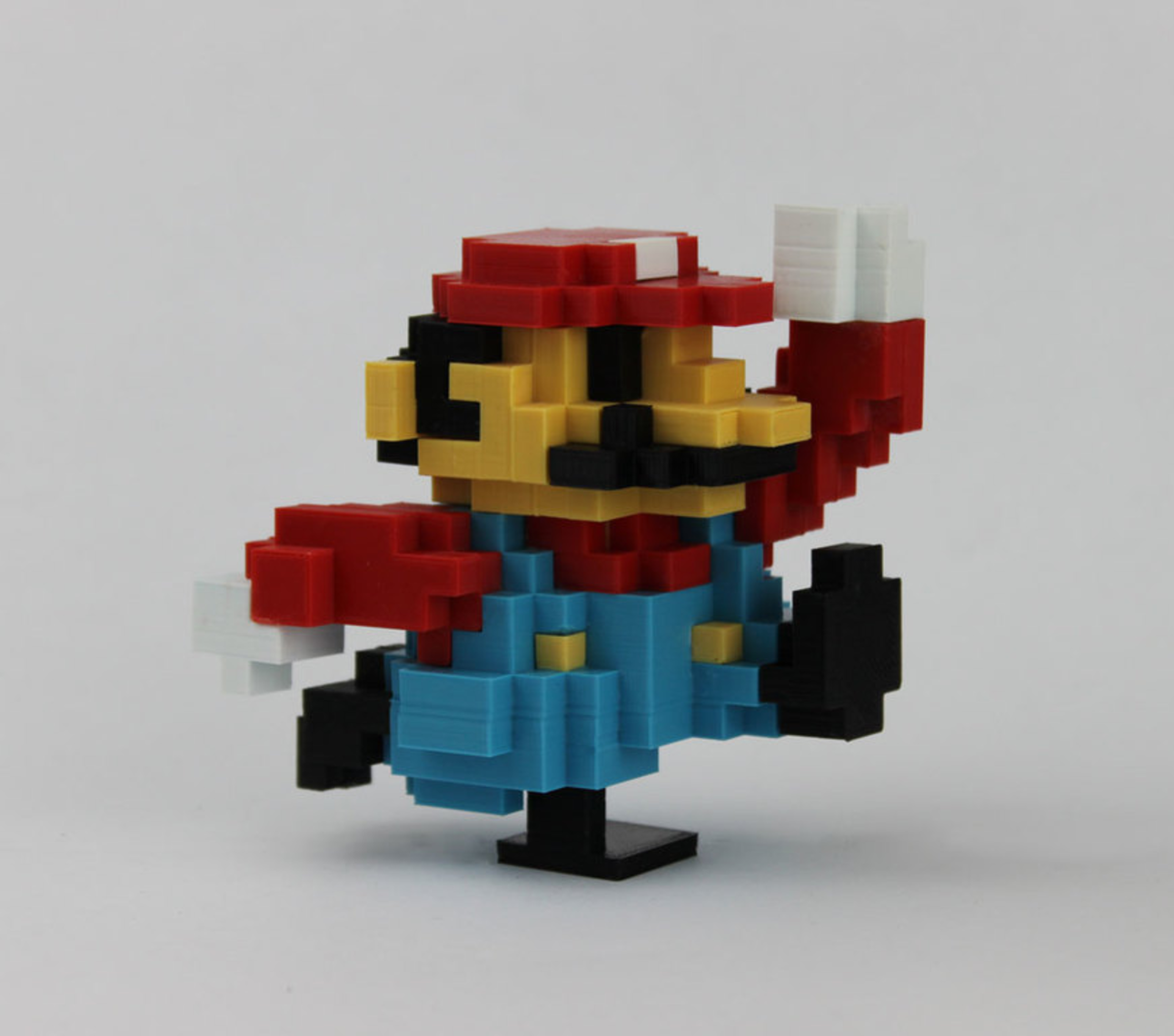 Mario 2 De 8 Bits Modelo 3d