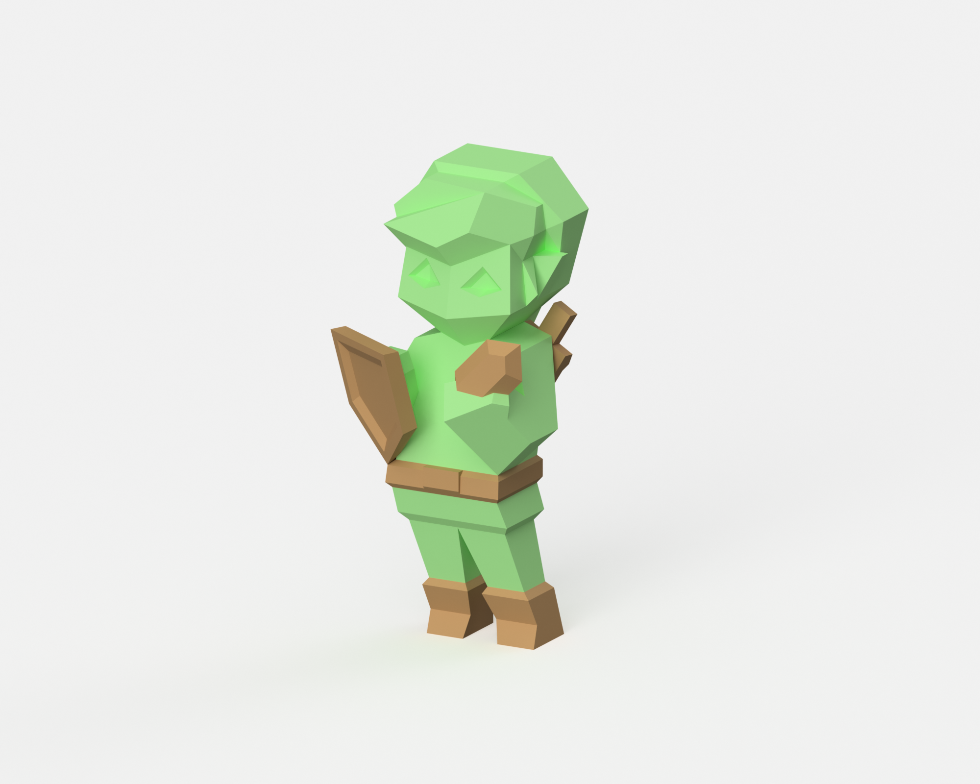 Low Poly Link 3d