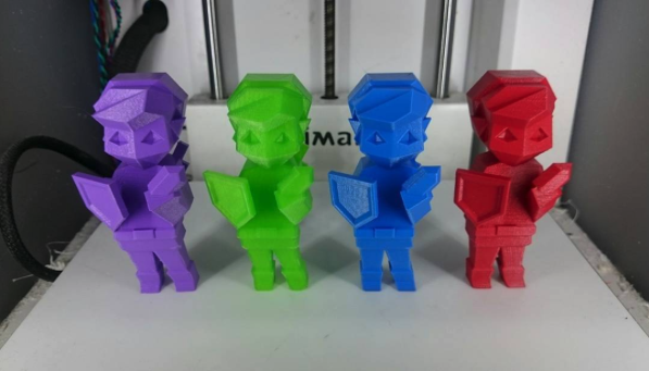 Low-poly link - dual extrusion version 3d model for 3d printers free