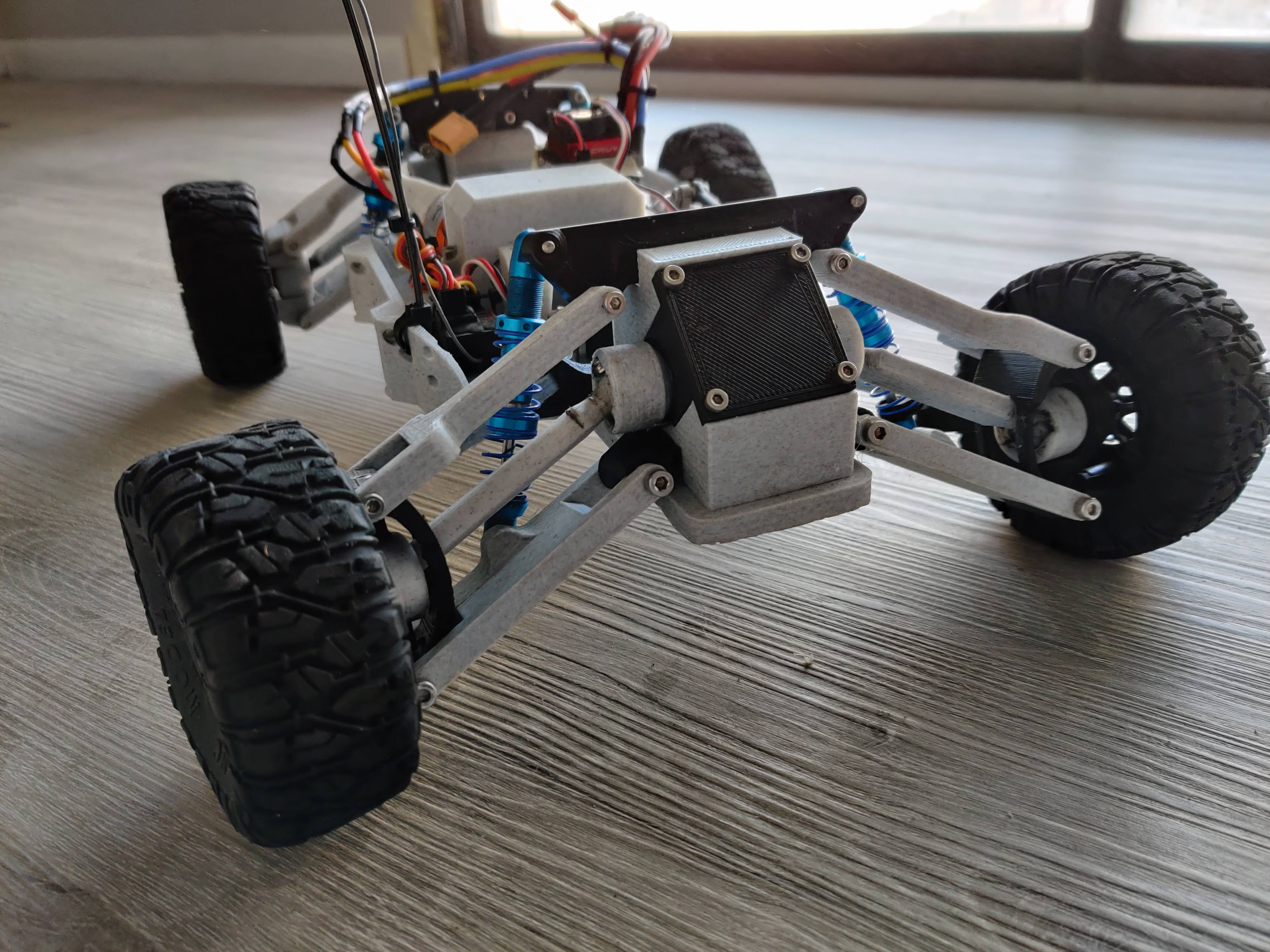 3d printed rc car v4 -- tarmo4 (all files) 3d model for 3d printers free