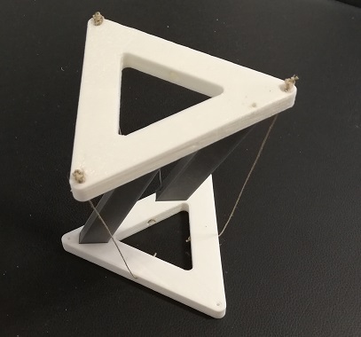 Floating triangle 3d model for 3d printers free