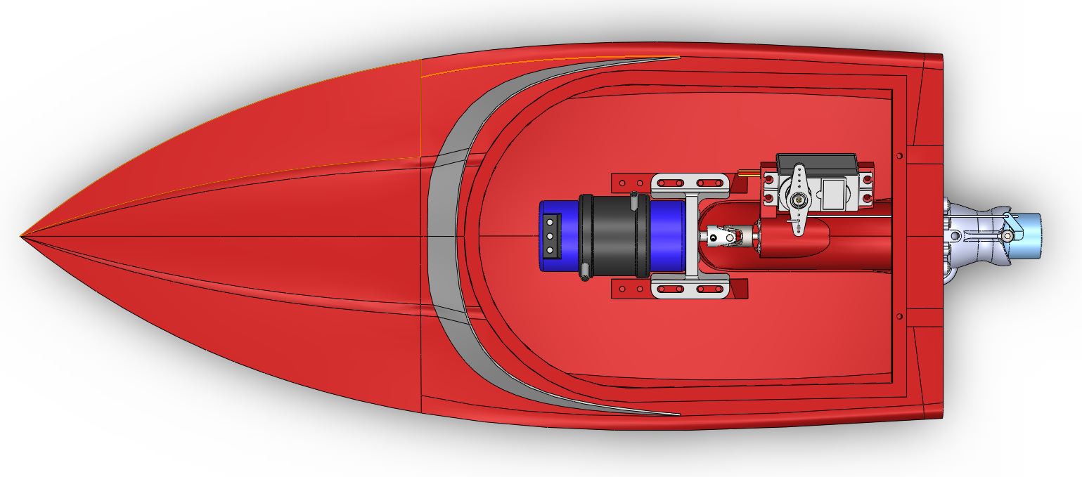 3d printed jet boat v2 3d model for 3d printers free