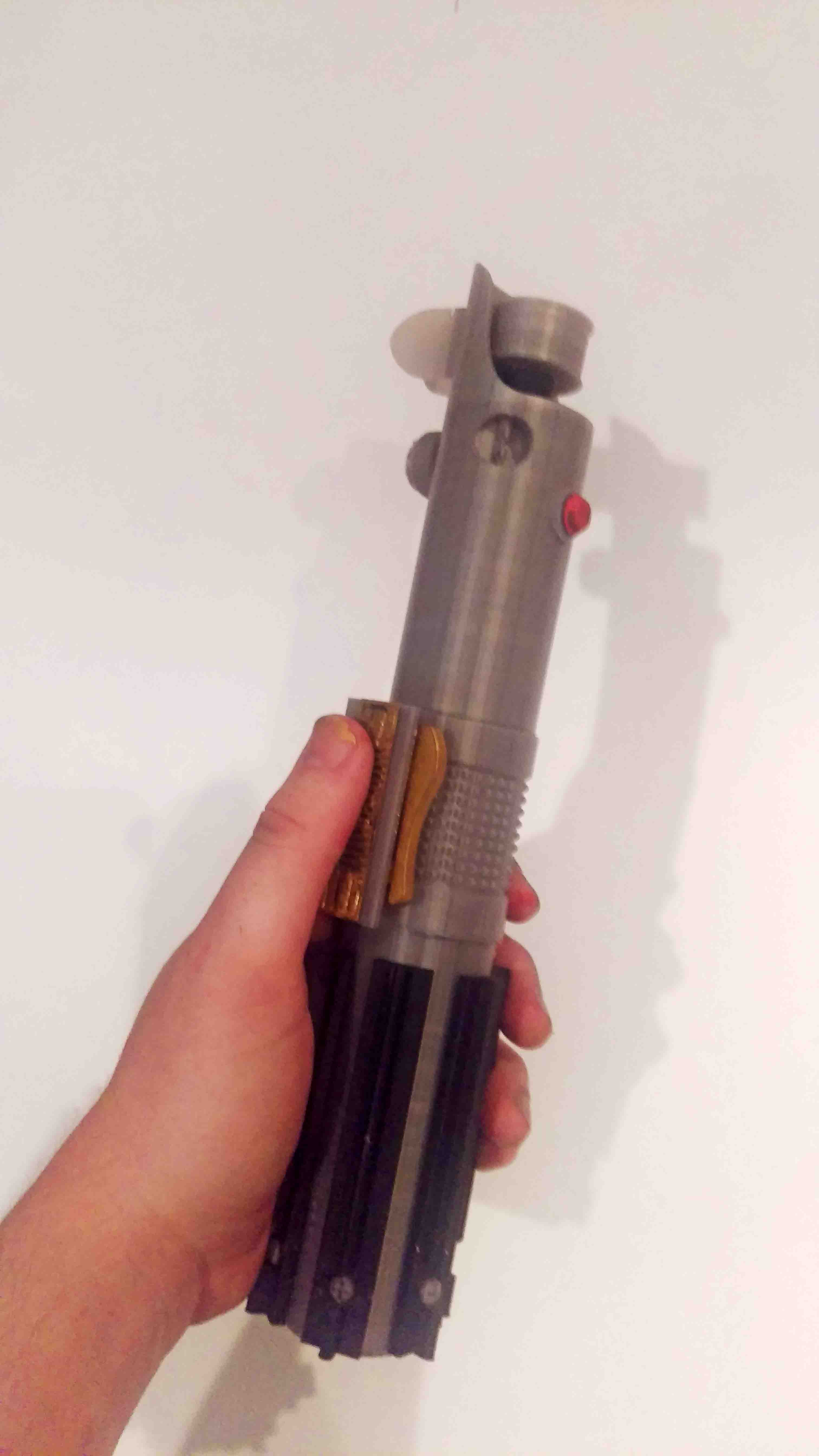 Anakin skywalker's lightsaber 3d model for 3d printers free